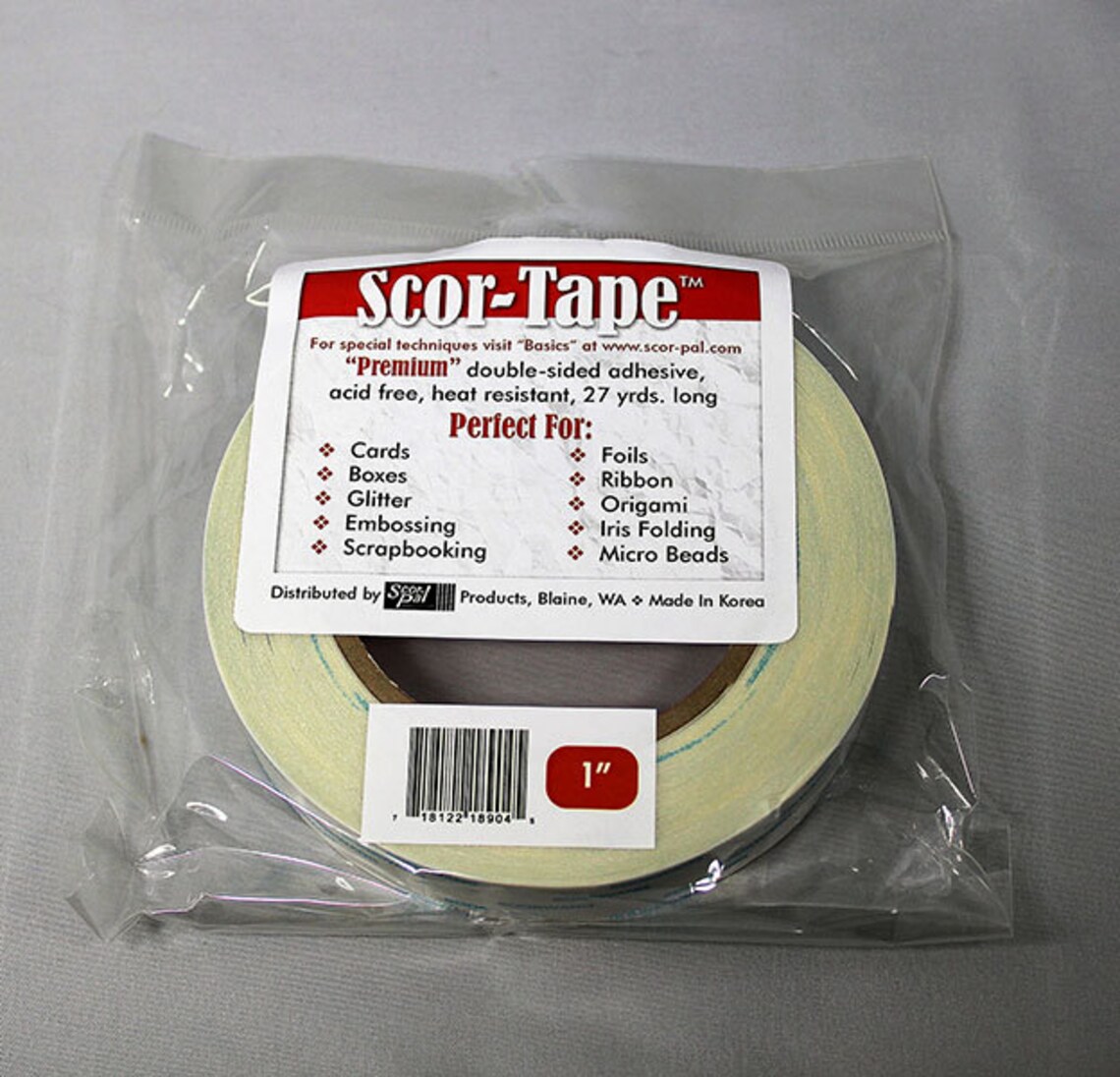 Scor-tape 1 Double Sided Adhesive Scor Tape - Etsy