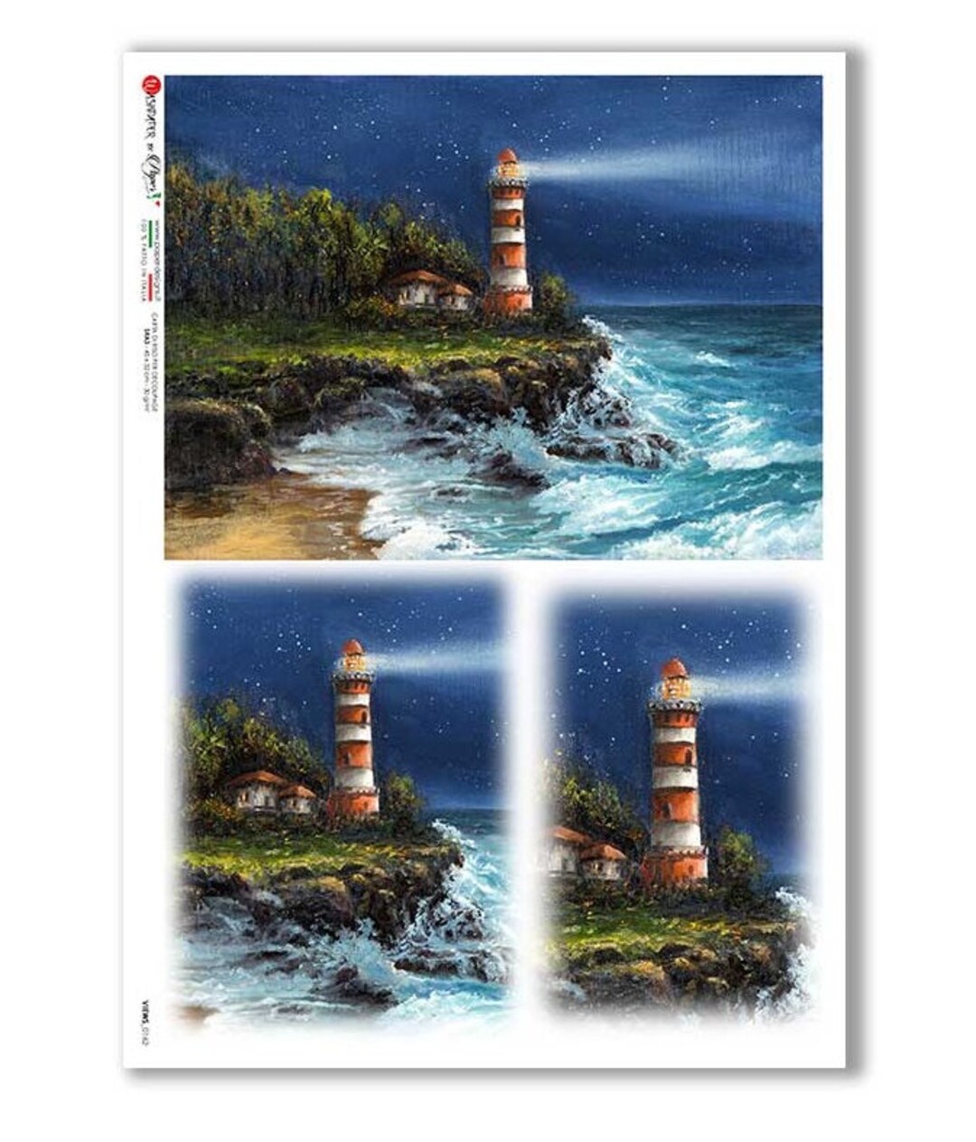 Paper Designs Rice Paper - Landscape Paper - Views Rice Paper ...