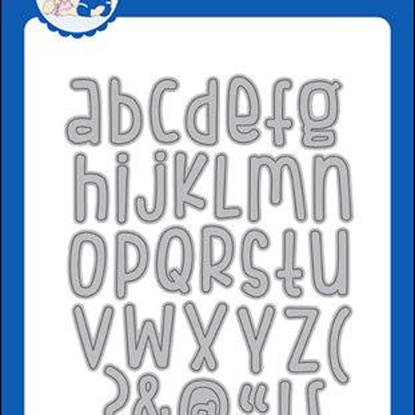 Alphabet Die Cut - Etsy