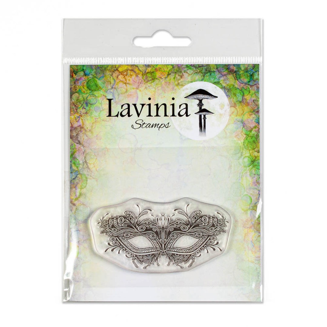Lavinia Stamps Masquerade - Mask Stamp - Clear Cling Stamp - Lavinia ...