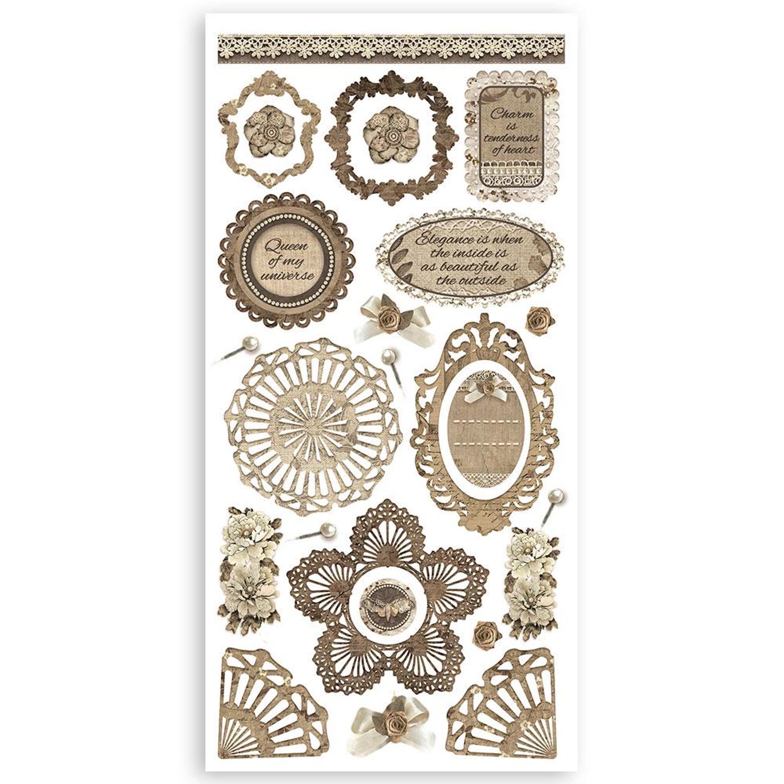 Stamperia Old Lace Paper Cut Outs - Stamperia - Paper Cut Outs - Double ...