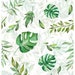 ITD Collection - Green Leaves Rice Paper - Leaves Rice Paper - A4 Rice ...