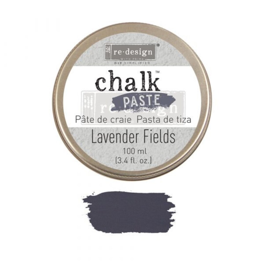 Prima Chalk Paste Lavender Fields - Chalk Paste - Stencil Paste ...