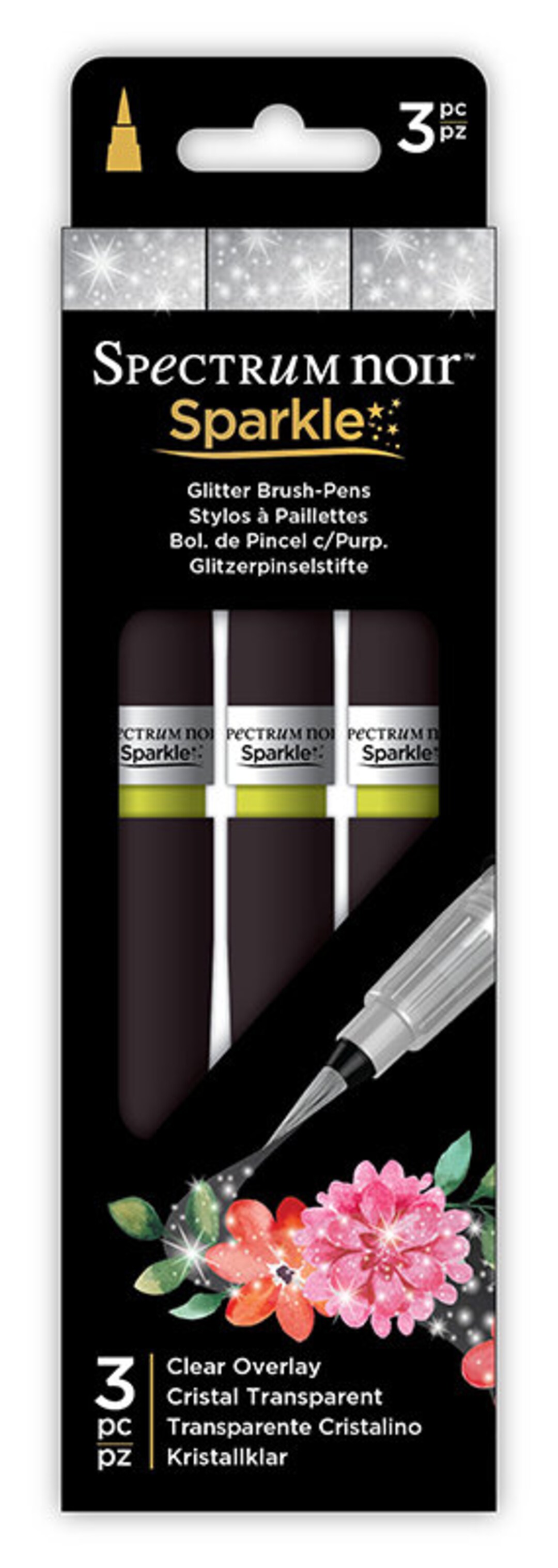 Spectrum Noir Sparkle Clear Overlay - Sparkle Paint Markers - Spectrum ...