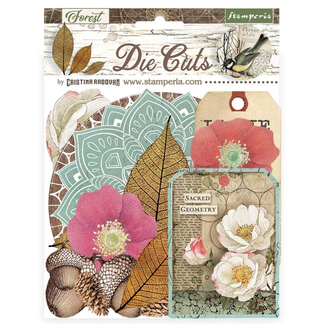 Stamperia Forest Die Cuts - Stamperia - Die Cuts - Die Cut Assortment ...