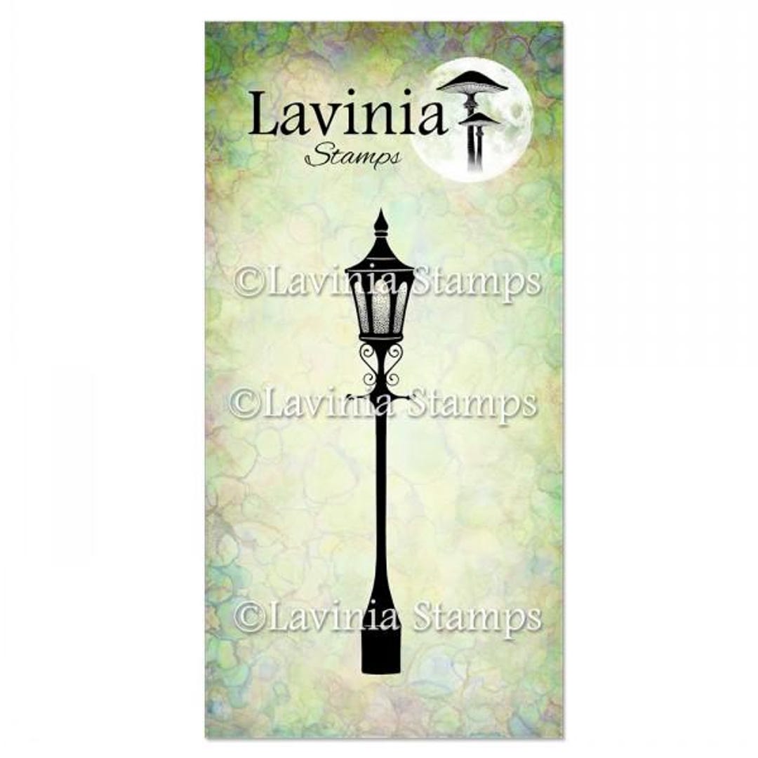 Lavinia Street Light Stamp - Old Fashioned Street Light Clear Cling Stamps - Lavinia Clear Cling ...