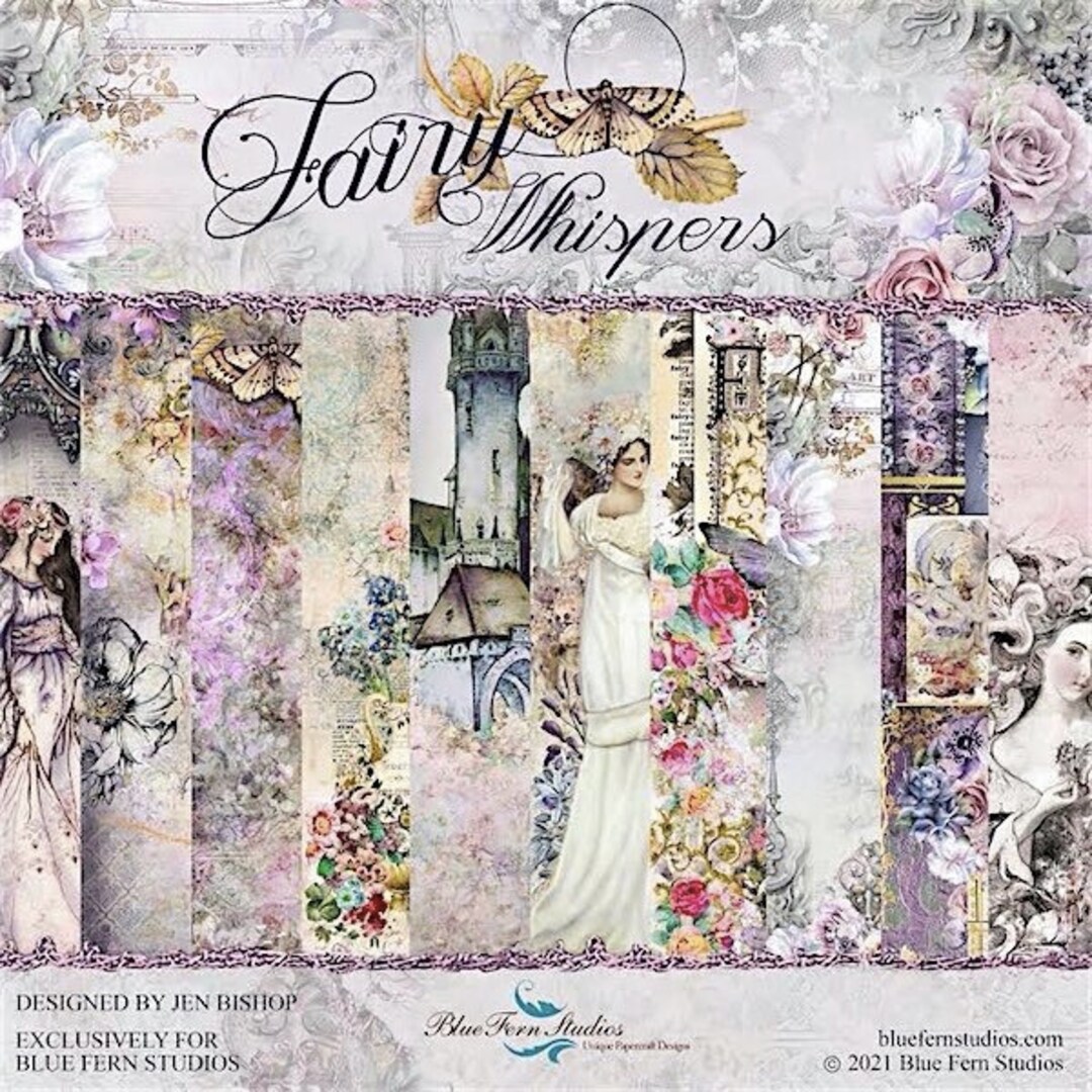 12x12 Fairy Whispers Paper Collection - Fairy Whispers Paper - Fairy ...