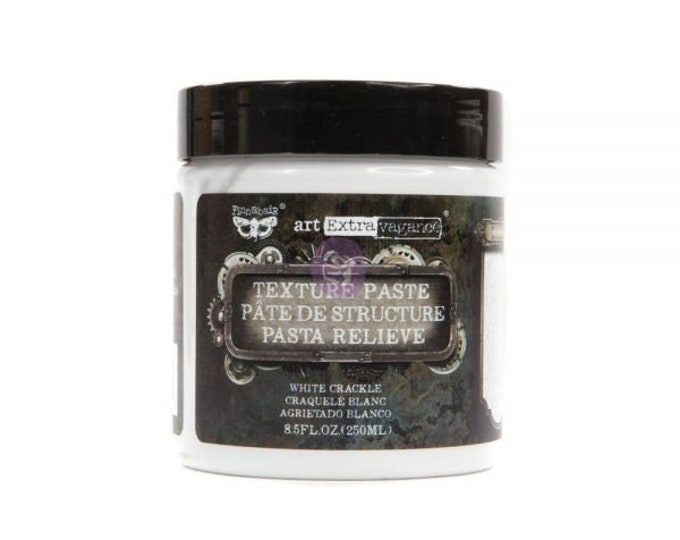 Prima White Crackle Texture Paste - Dimensional Paste - Re-design With ...