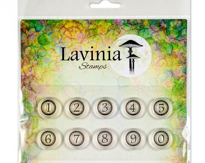 Lavinia Stamps Numbers Set - Sentiment Stamp - Clear Cling Stamp ...