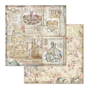 Stamperia XL 12x12 Cardstock - Imagine - Double Sidedcardstock - 12x12 ...