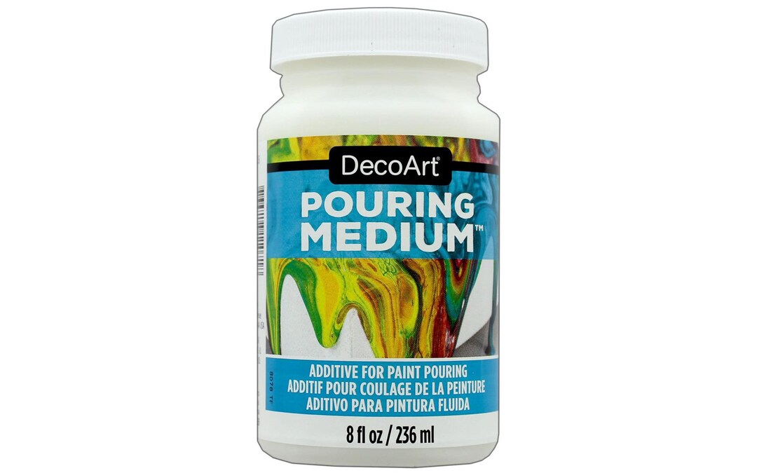 Decoart Pouring Medium - Pouring Medium - 8oz Pouring Medium - Liquid ...