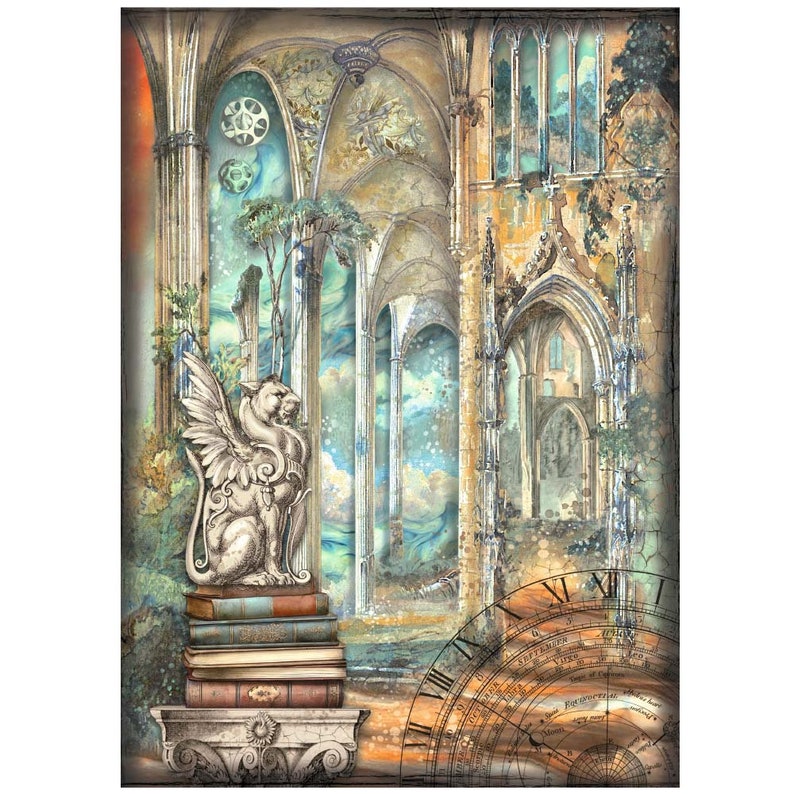 Stamperia A4 Sir Vagabond in Fantasy World Rice Paper - Decoupage Rice ...