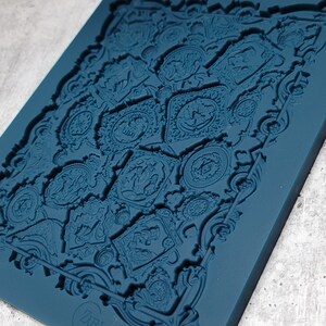 Zuri Designs Wonderland Doodles Silicone Mold - Zuri Mold - Shaping ...