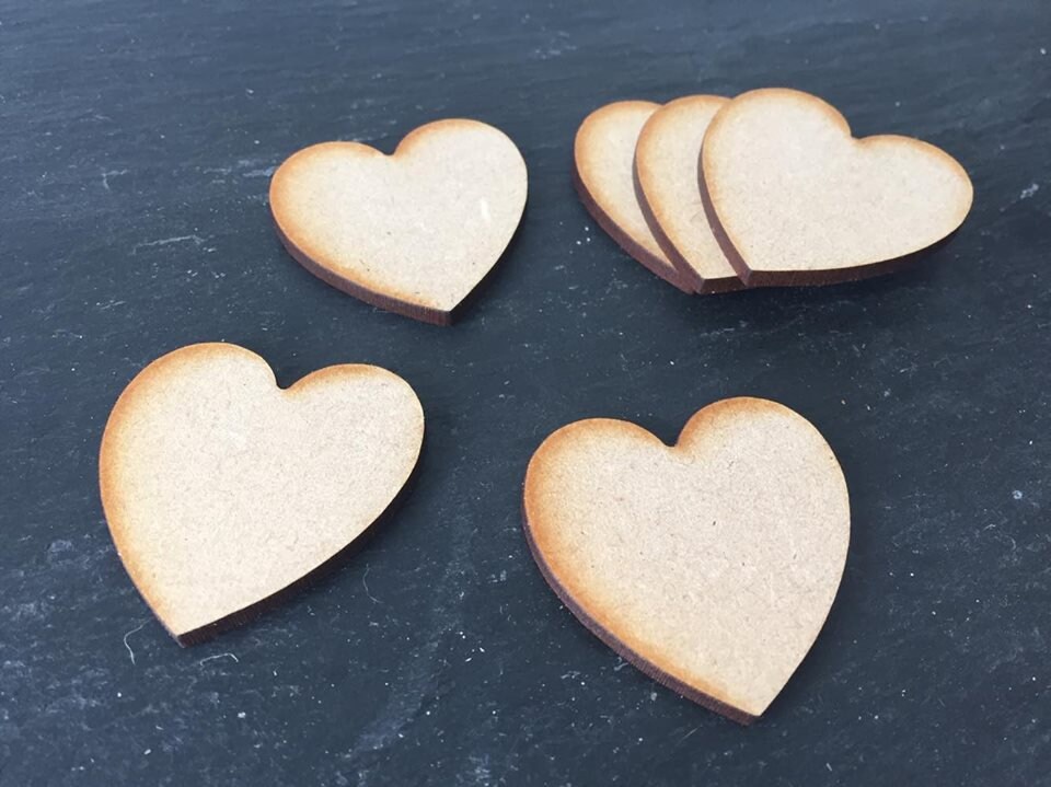 Blank Heart Signs - Etsy UK
