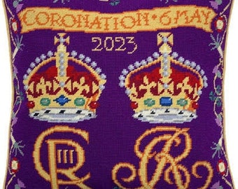 Tapestry Kit Needlepoint Kit coronation Tapestry Kit King - Etsy UK