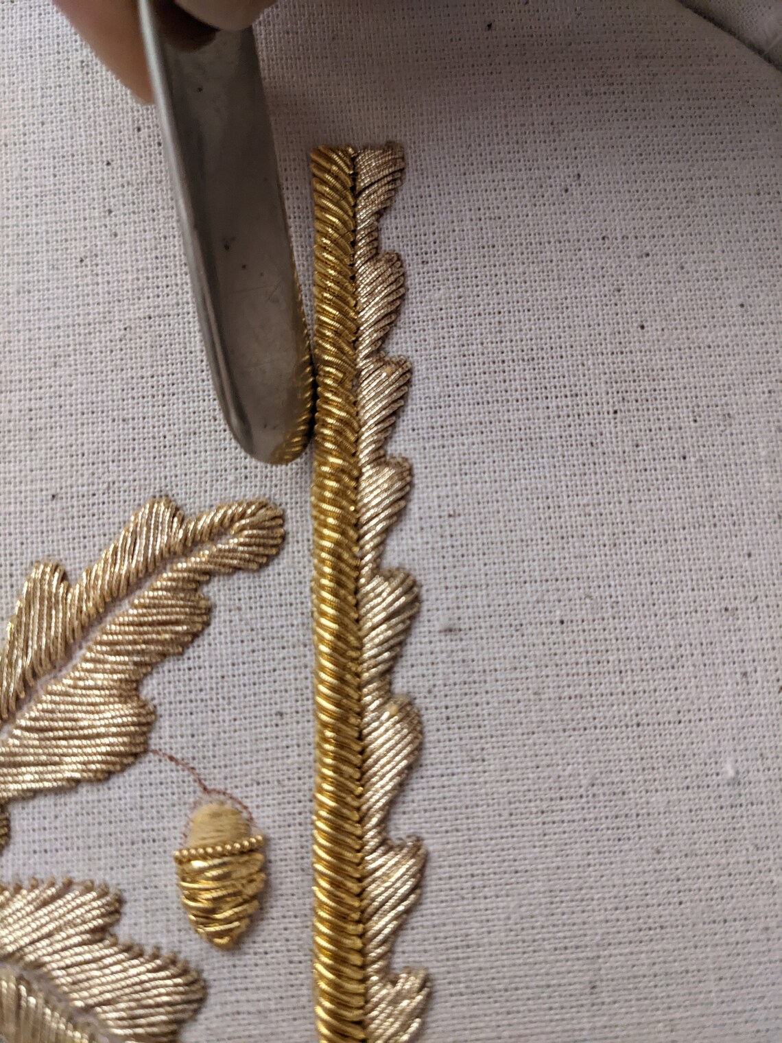 Napoleonic Coat Goldwork Sampler Kit - Etsy
