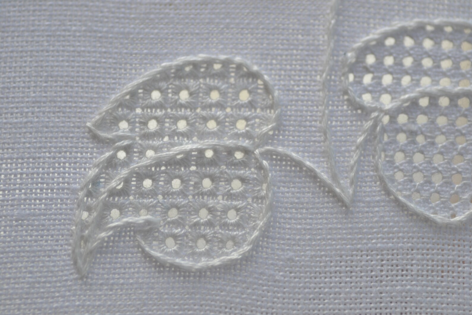 Pulled Thread Whitework Embroidery Kit - Etsy