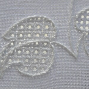 Pulled Thread Whitework Embroidery Kit - Etsy