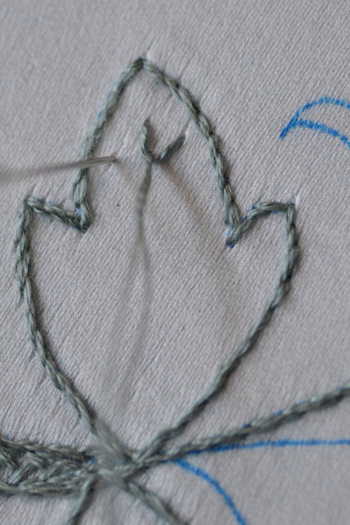 Dianthus Surface Embroidery Kit - Etsy