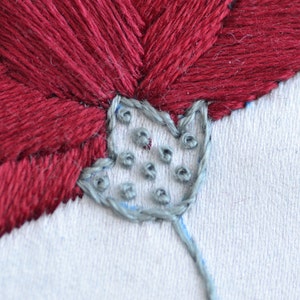 Dianthus Surface Embroidery Kit - Etsy