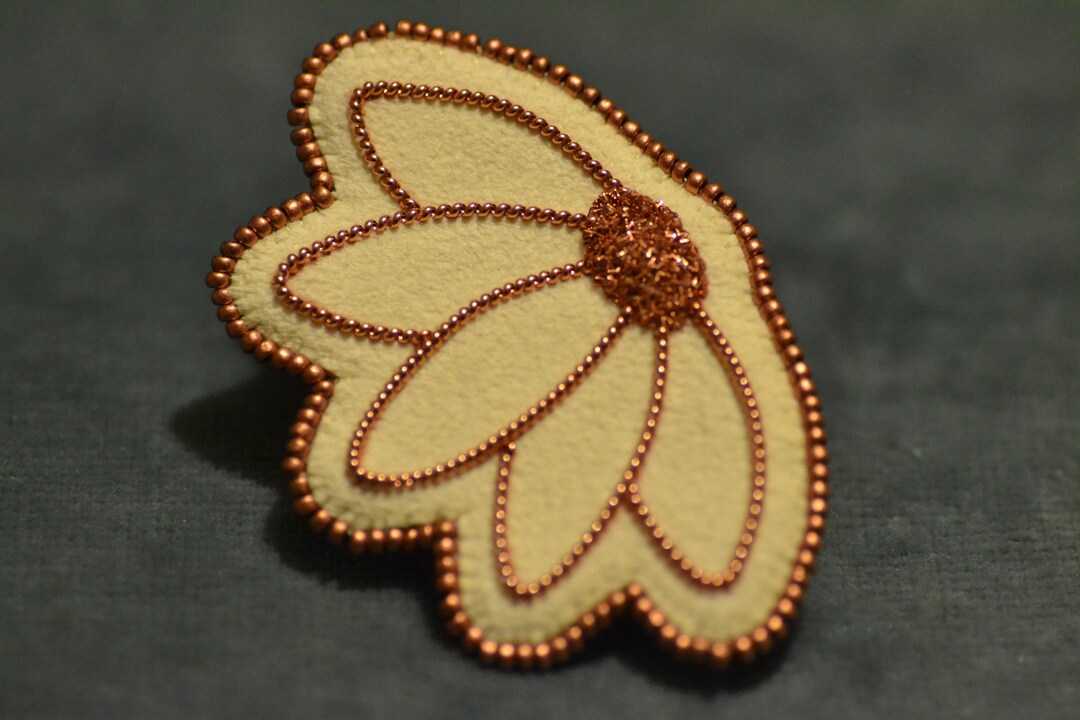 Metal Thread Brooch Kit - Etsy