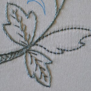 Dianthus Surface Embroidery Kit - Etsy