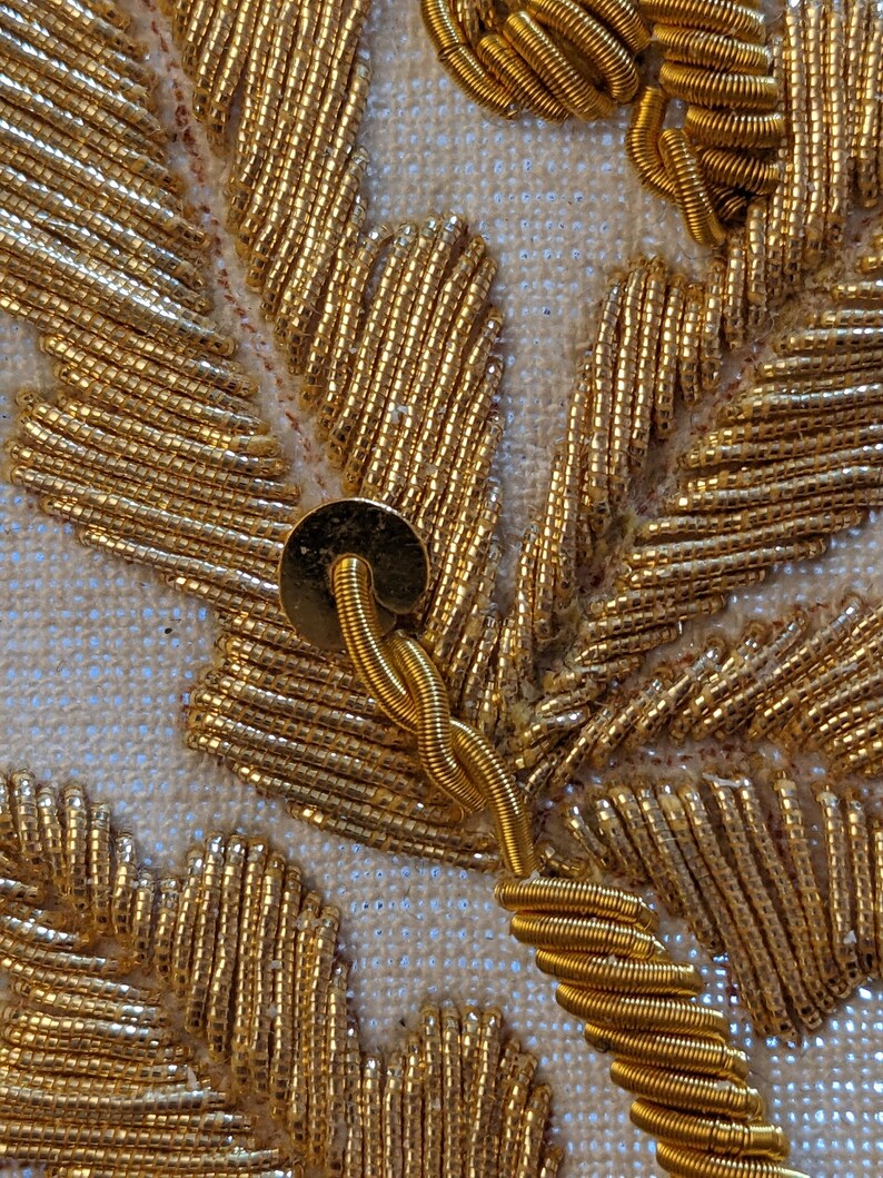 Napoleonic Coat Goldwork Sampler Kit - Etsy