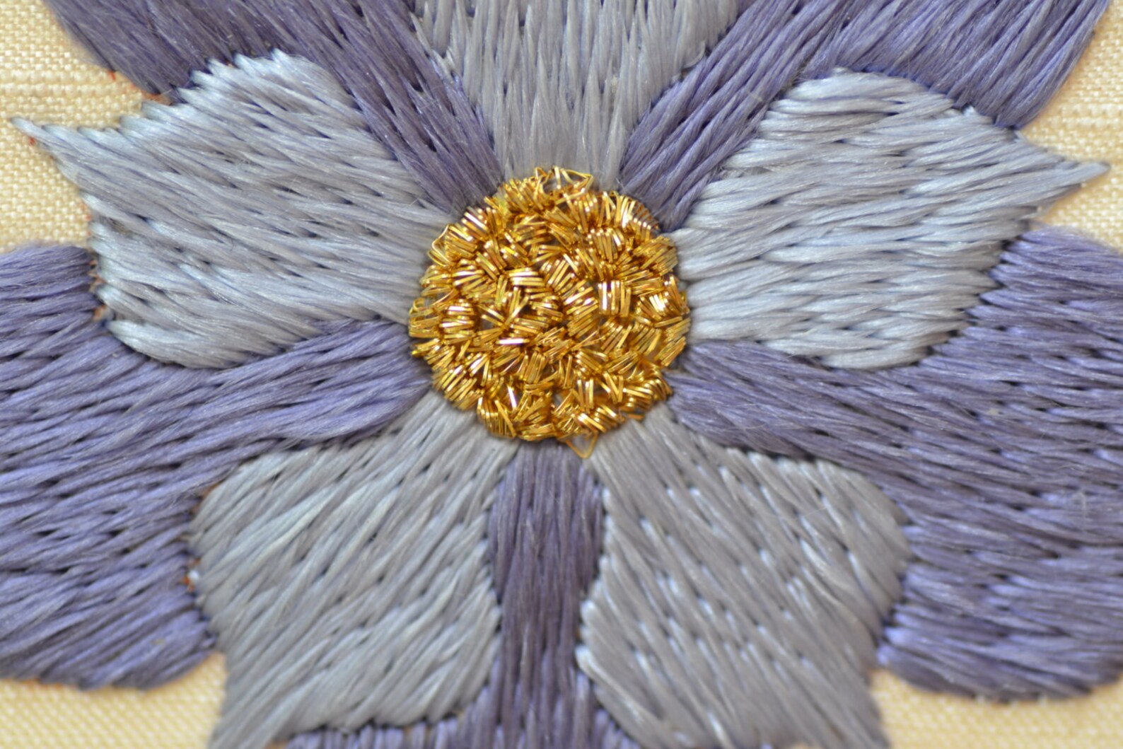 Silk & Gold Rose Embroidery Kit - Etsy