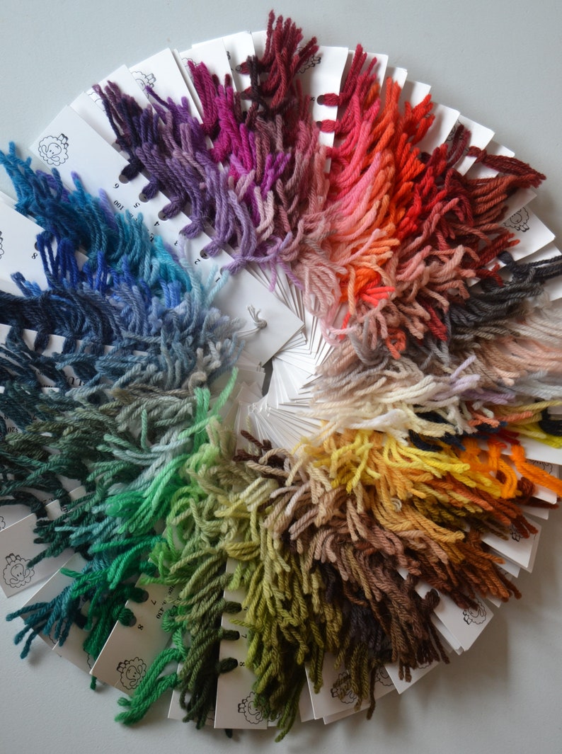 Appletons Wool Shade Card: Buy or Borrow - Etsy