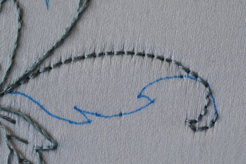 Dianthus Surface Embroidery Kit - Etsy
