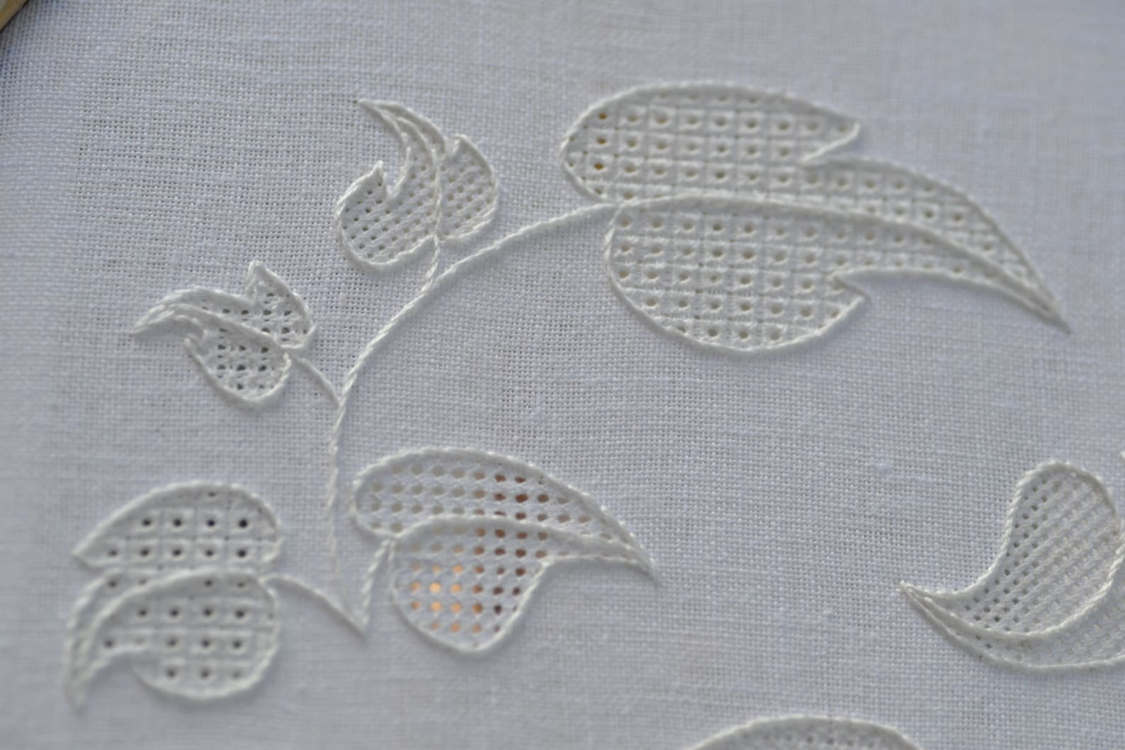 Pulled Thread Whitework Embroidery Kit | Etsy UK