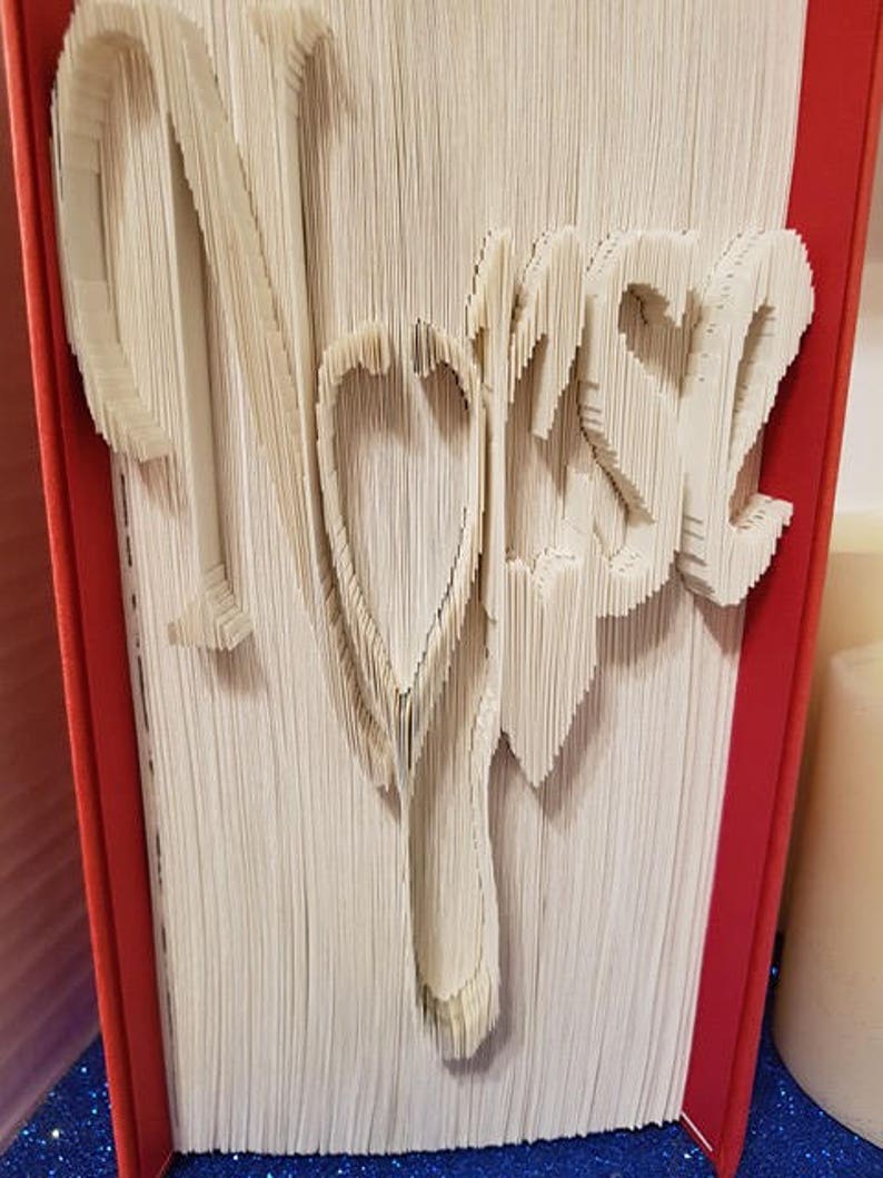 Nurse Stethoscope Book Folding Pattern Ideal Gift Book Art - Etsy UK