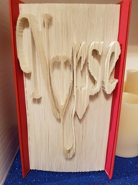 Nurse Stethoscope Book Folding Pattern Ideal Gift Book Art - Etsy UK