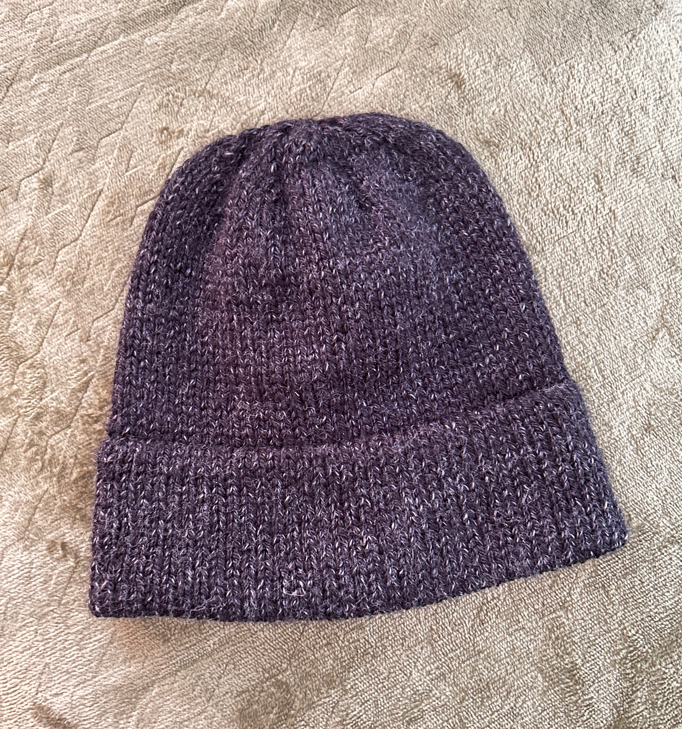 The Bean: Double Knit Brim Beanie PATTERN With Bonus Cat Ears PATTERN ...