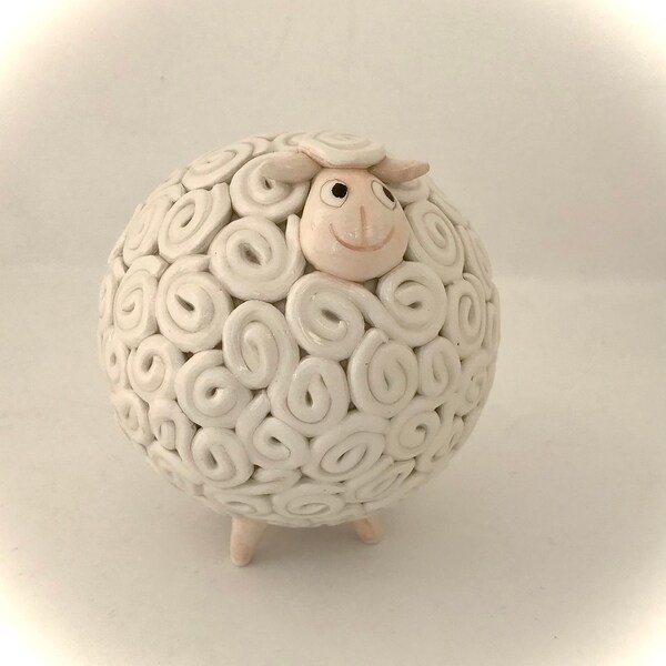 Ceramic Sheep - Etsy