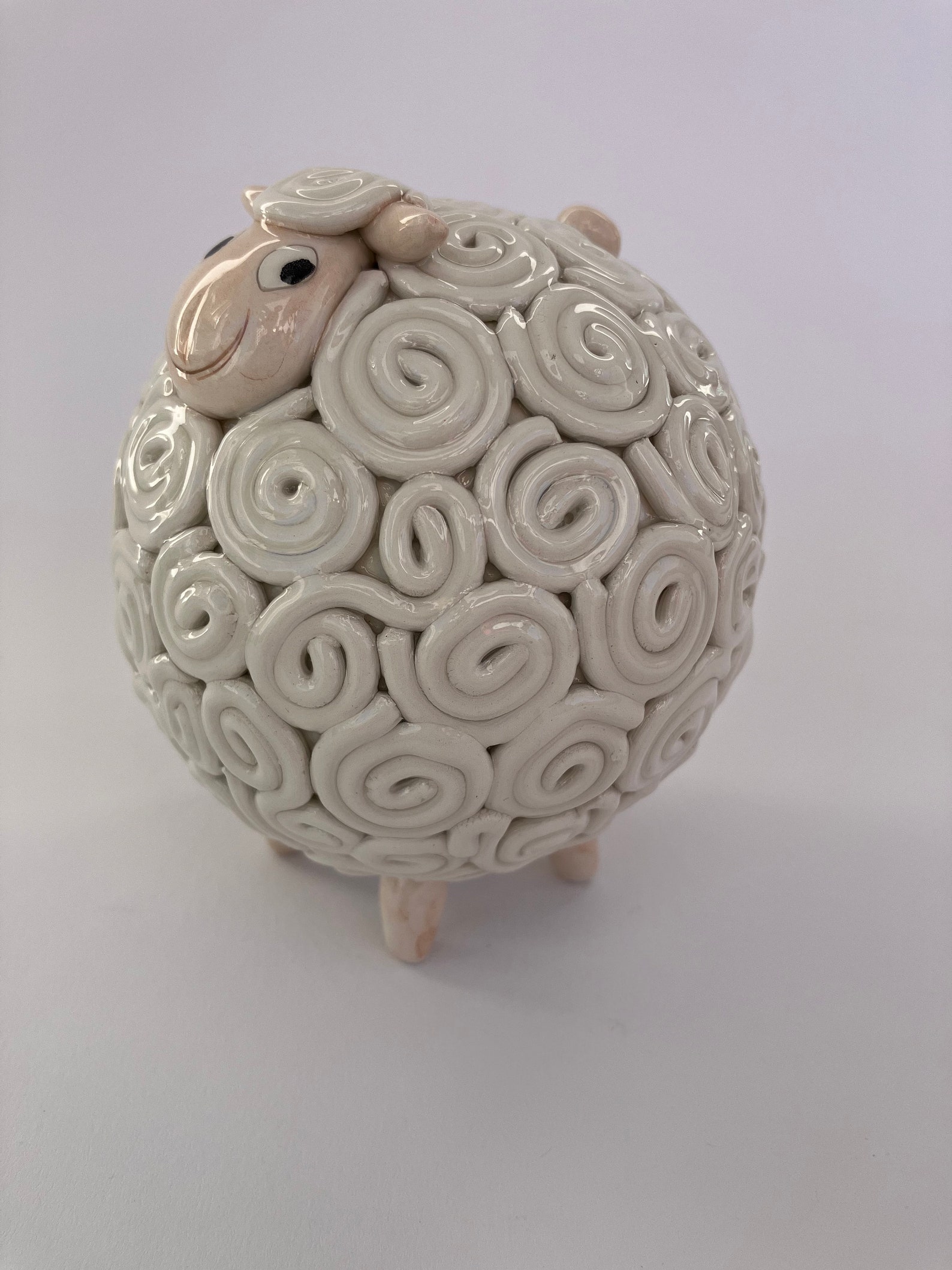 Ceramic Sheep Handmade Home Decoration-made TO ORDER - Etsy