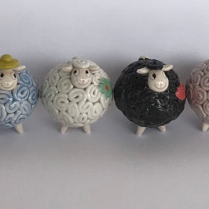 Ceramic Sheep - Handmade Colored Ceramic Sheep- MADE TO ORDER - Etsy UK