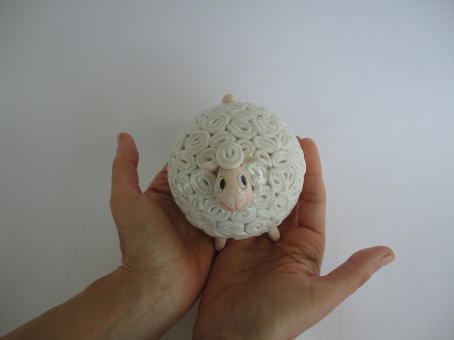Ceramic Sheep Handmade Home Decoration-made TO ORDER - Etsy
