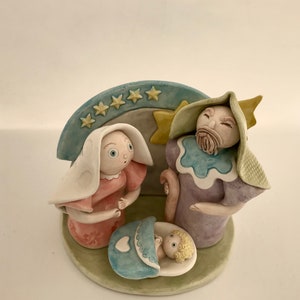 Ceramic Nativity Scene-christmas Decoration-home Decor- Free Shipping ...