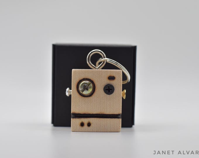 Handmade Wooden Robot, Sculpture, Home and Office Decoration, Unique ...