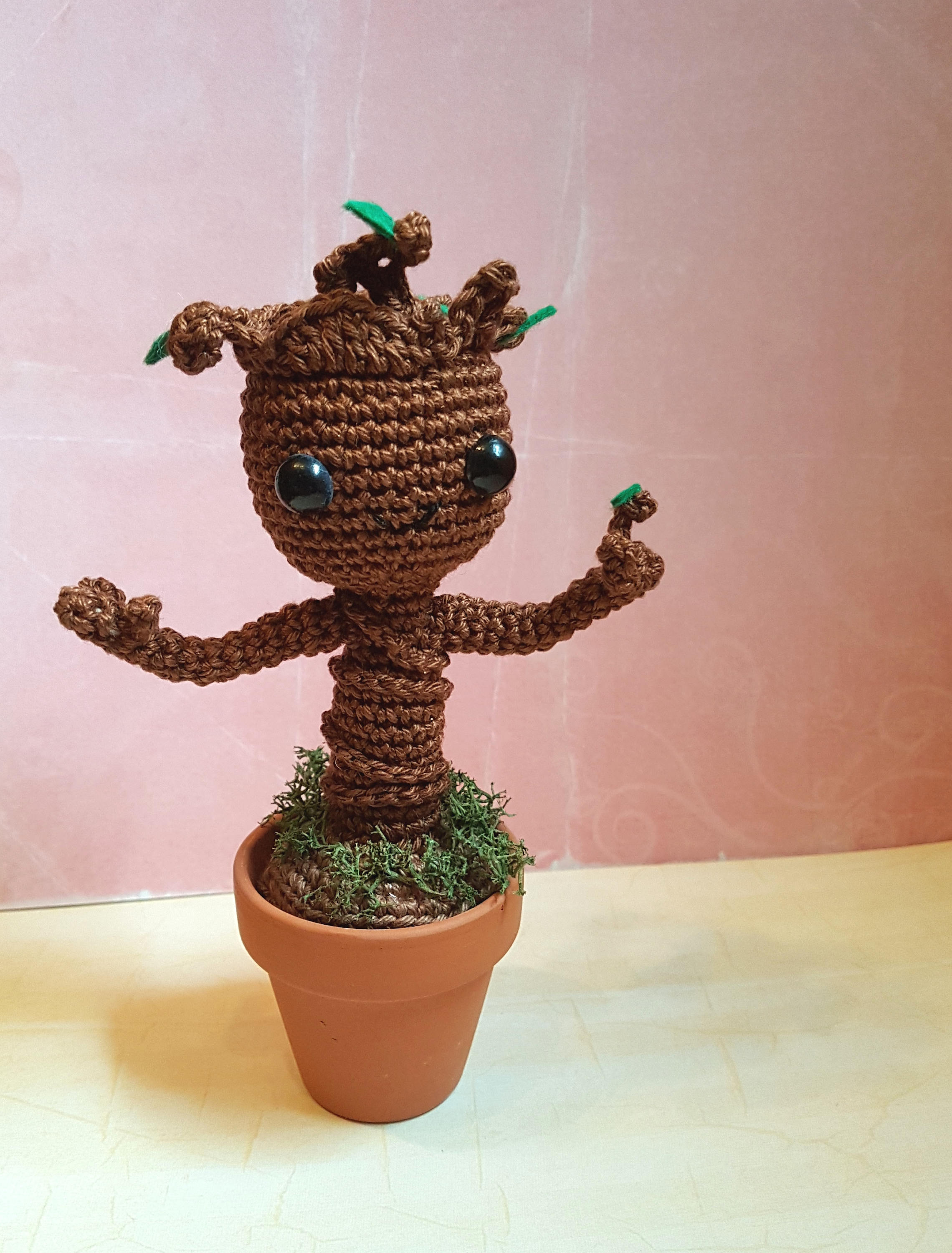 Groot Amigurumi Guardians of the Galaxy Baby Groot mit Topf | Etsy