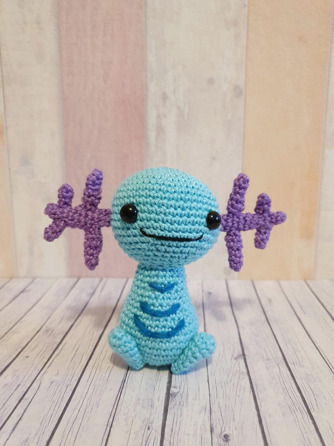 Pokemon Amigurumi Felino Wooper Amigurumi Crochet Doll Crochet ...