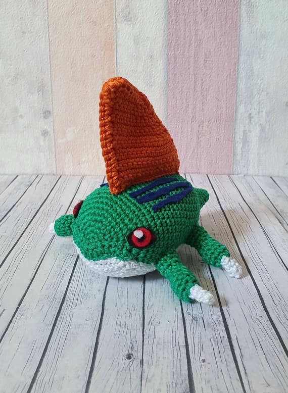 Digimon Amigurumi Betamon Digimon Adventures Crochet Crochet | Etsy