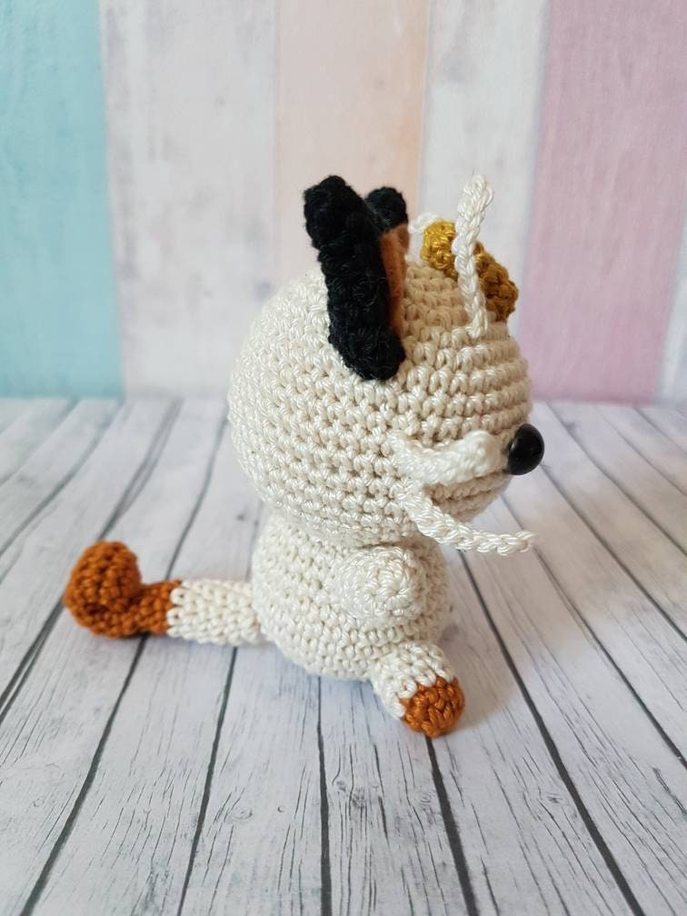 Pokemon Amigurumi Mauzi Meowth Crochet Doll Crochet Crochet - Etsy