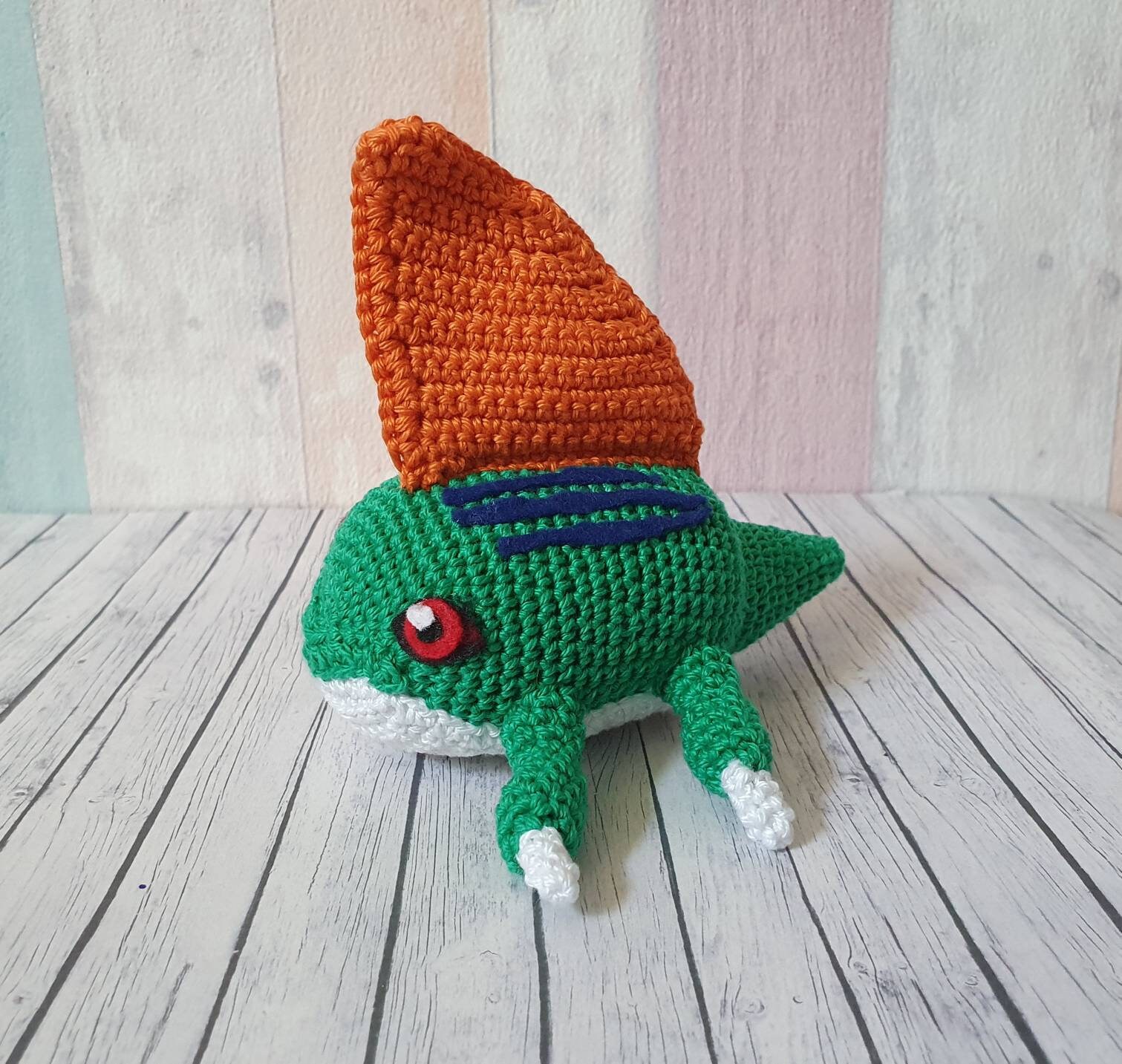 Digimon Amigurumi Betamon Digimon Adventures Crochet Crochet - Etsy