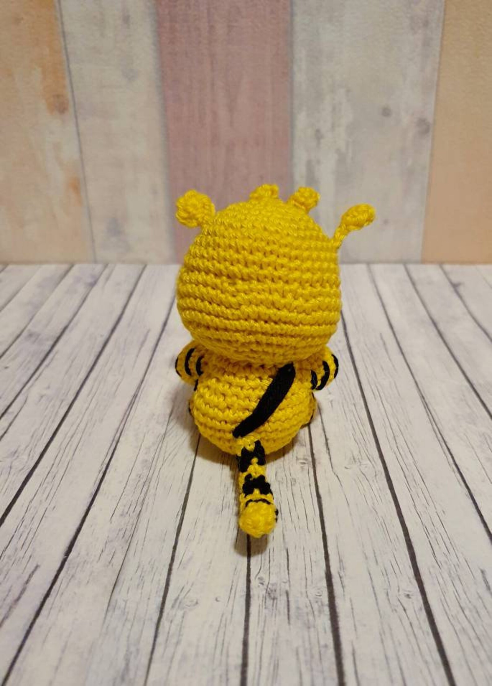 Pokemon Amigurumi Elektek Electabuzz Crochet Doll Crochet Decoration ...