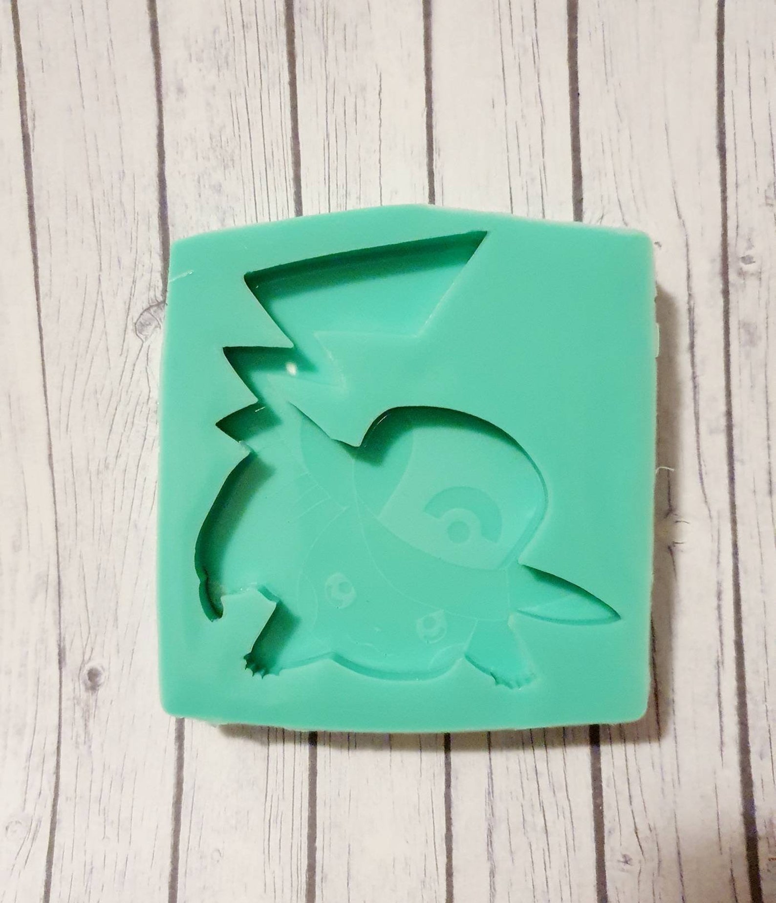 Resin Silicon Mold Pokemon Pikachu With Ash's Cap Silicone Mold Ice ...