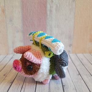 Monster Hunter Amigurumi Poogie Apprentice Fiver Crochet Plush Handmade ...
