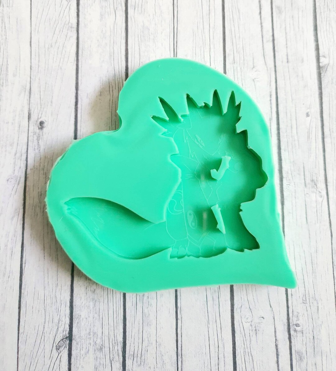 Resin Silicon Mold Shiny Digimon Renamon Form glänzend Eiswürfelform ...