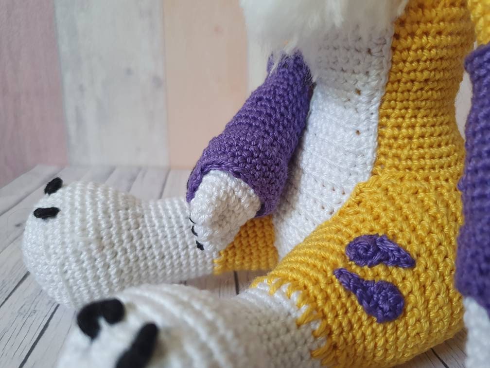 Digimon Amigurumi Renamon Crochet Doll Crochet Crochet - Etsy UK